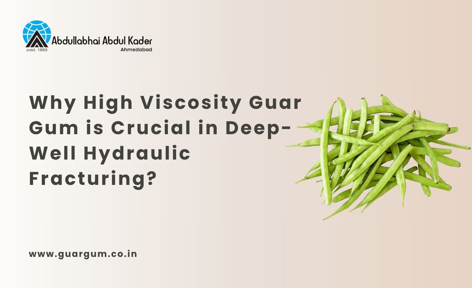 High Viscosity Guar Gum for Deep-Well Hydraulic Fracturing ...